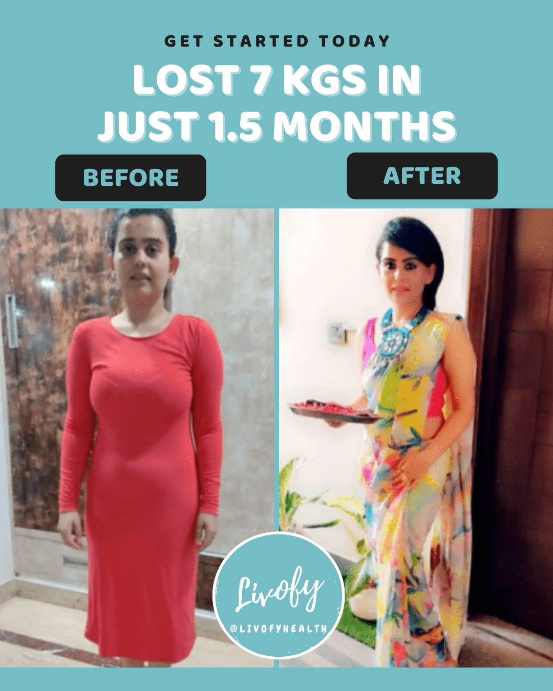 Indian Weight Loss Stories At Livofy | Transformation Success Stories