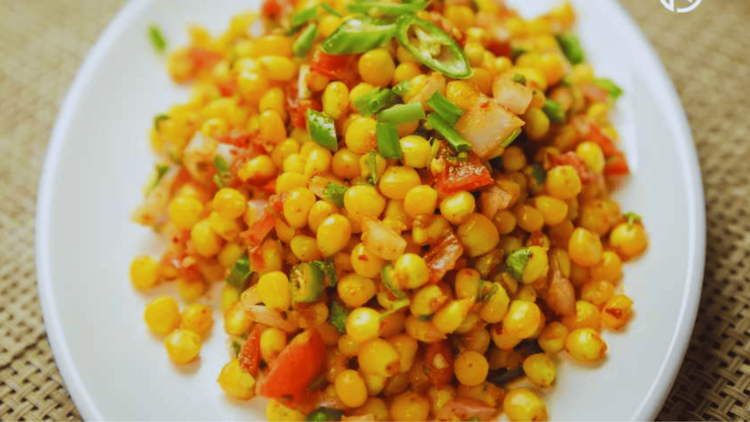 Corn Chaat Recipe - How to make Corn Chaat (कॉर्न चाट) | Livofy