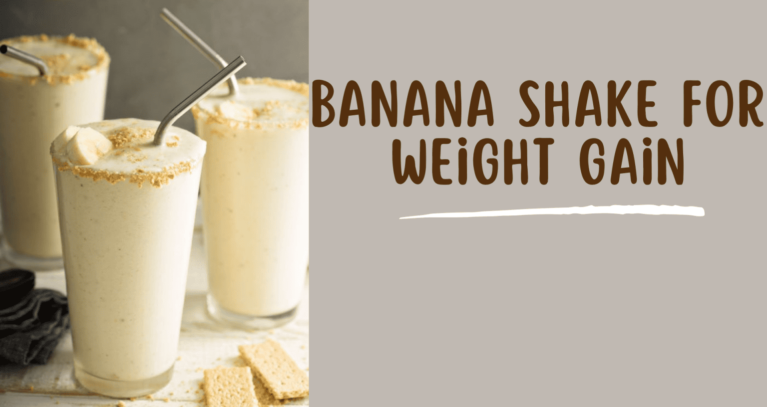 Banana Shake for Weight Gain: Recipes and How it Works | Livofy